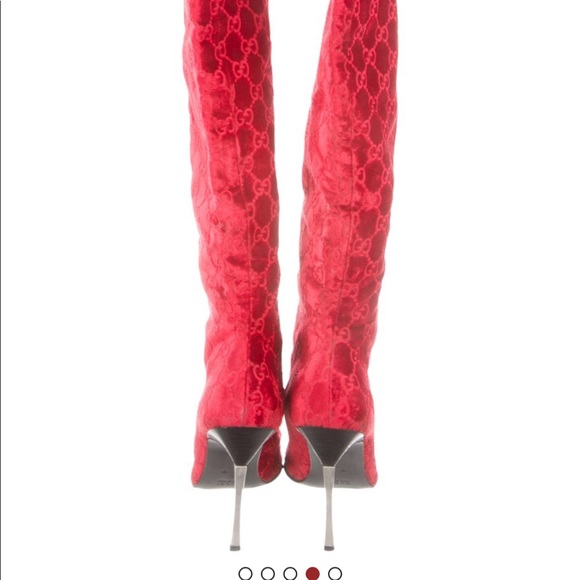 Gucci | Shoes | Vintage Gucci Red Boots | Poshmark
